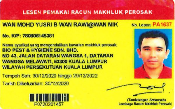 Pest Control in KL : Trusted Service